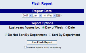 Flash Report